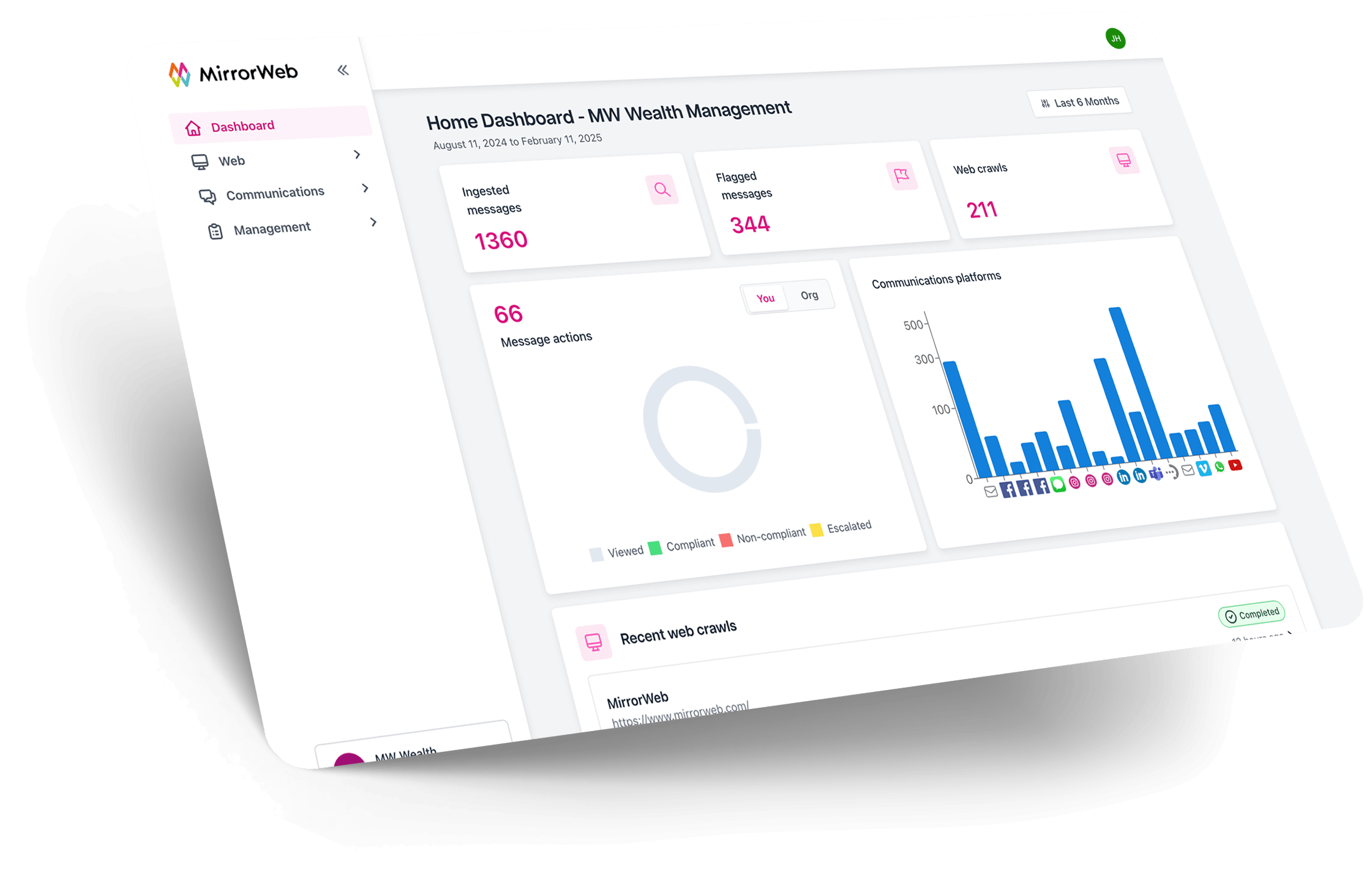 Instant Messaging Archiving & Capture Services | MirrorWeb